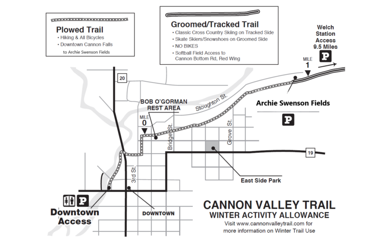 Winter Use of the Trail - Cannon Valley Trail